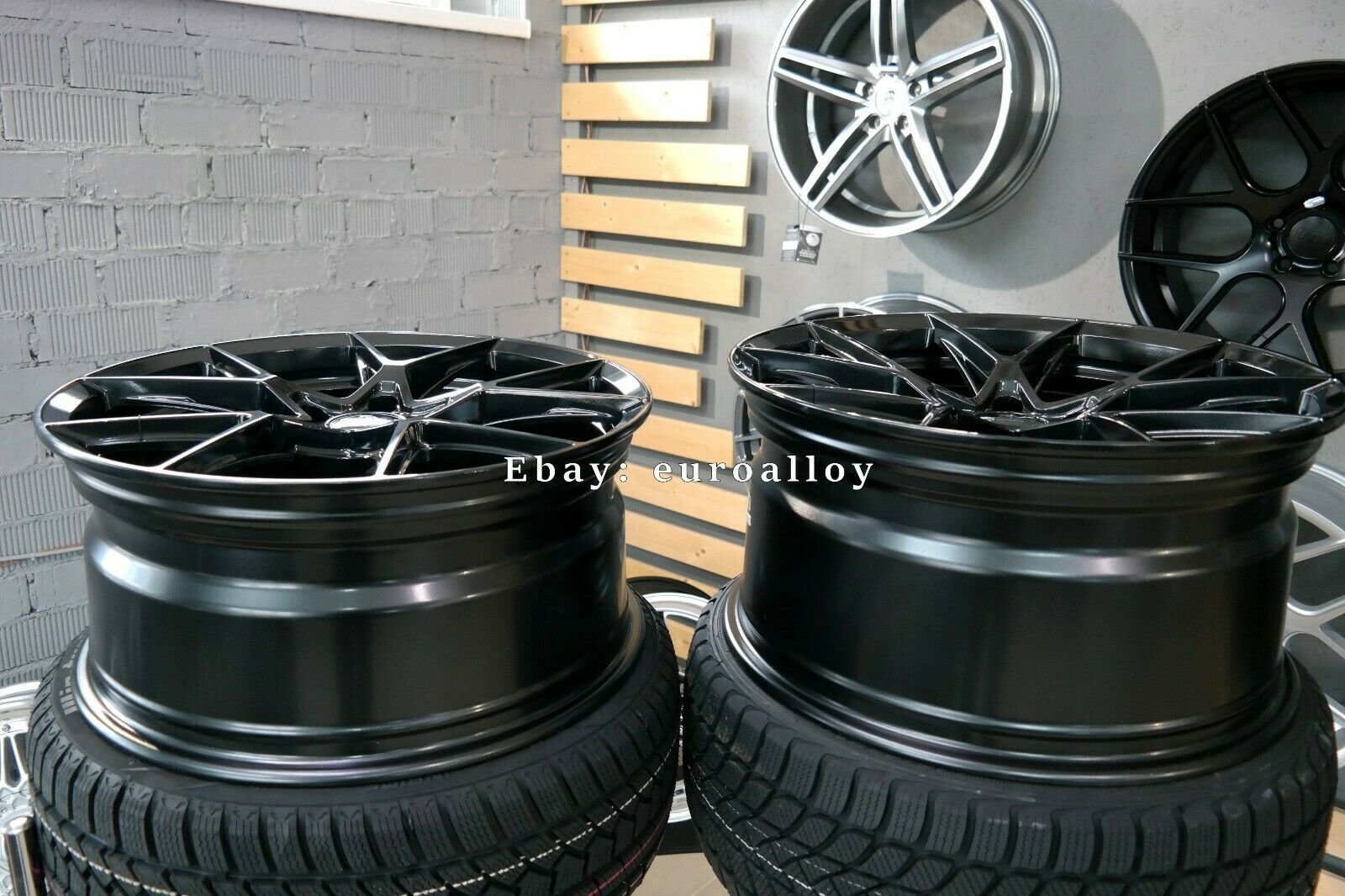 NEW 20 inch Forzza Oregon Car Wheel 2x9J 2x10J 5X120 ET32 72,56 Black ...